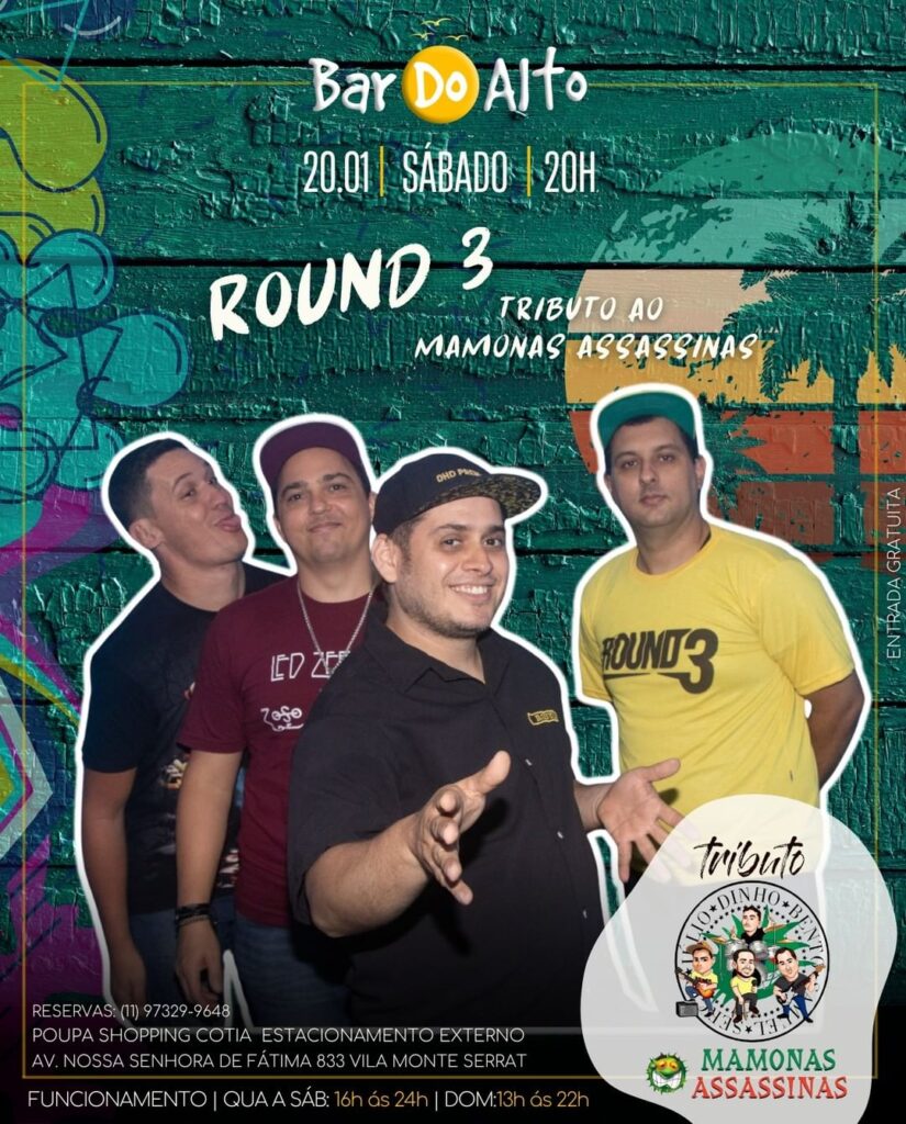 BAR DO ALTO DESTACA A BRASILIDADE EM SUA PROGRAMAÇÃO SEMANAL DE JANEIRO ...